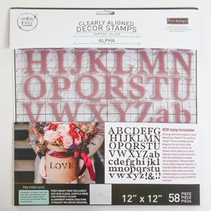 Alpha - Decor Stamps – Canterbury Creative