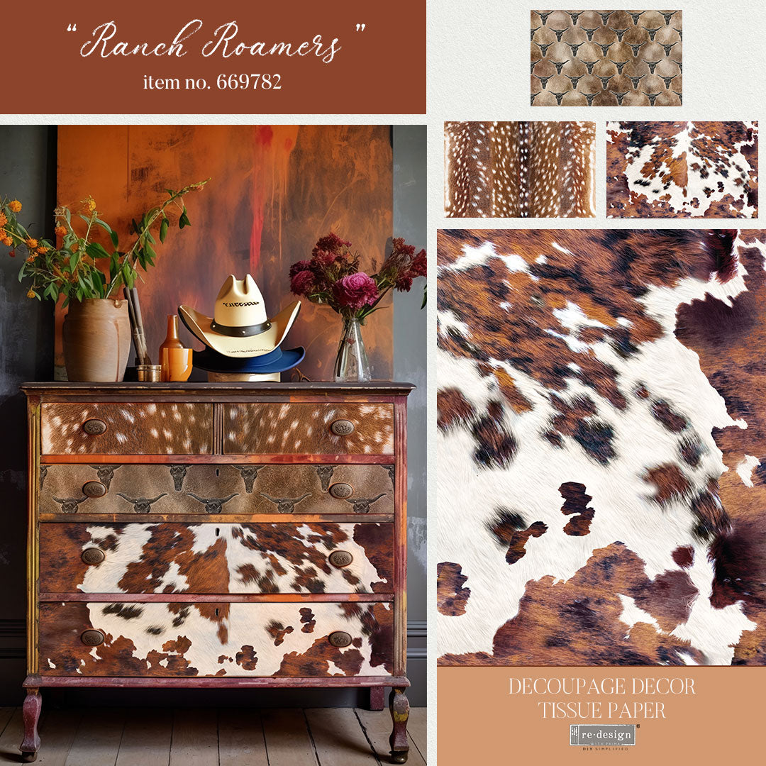 Ranch Roamers - Decoupage Paper Pack – Business Development Team